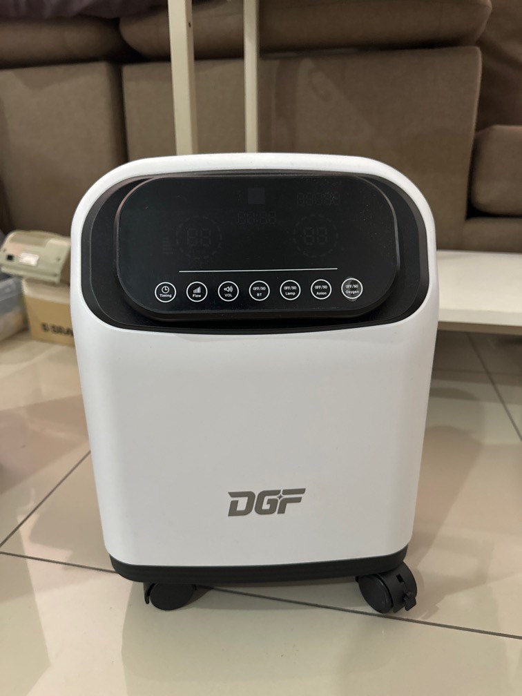 DGF 1-9L Portable Oxygen Concentrator, Health & Nutrition, Medical ...