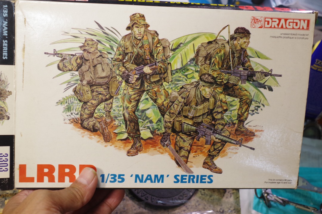 早期版-Dragon models-威龍-Nam series-3303-1/35-lrrp-u.s.army Long Range ...