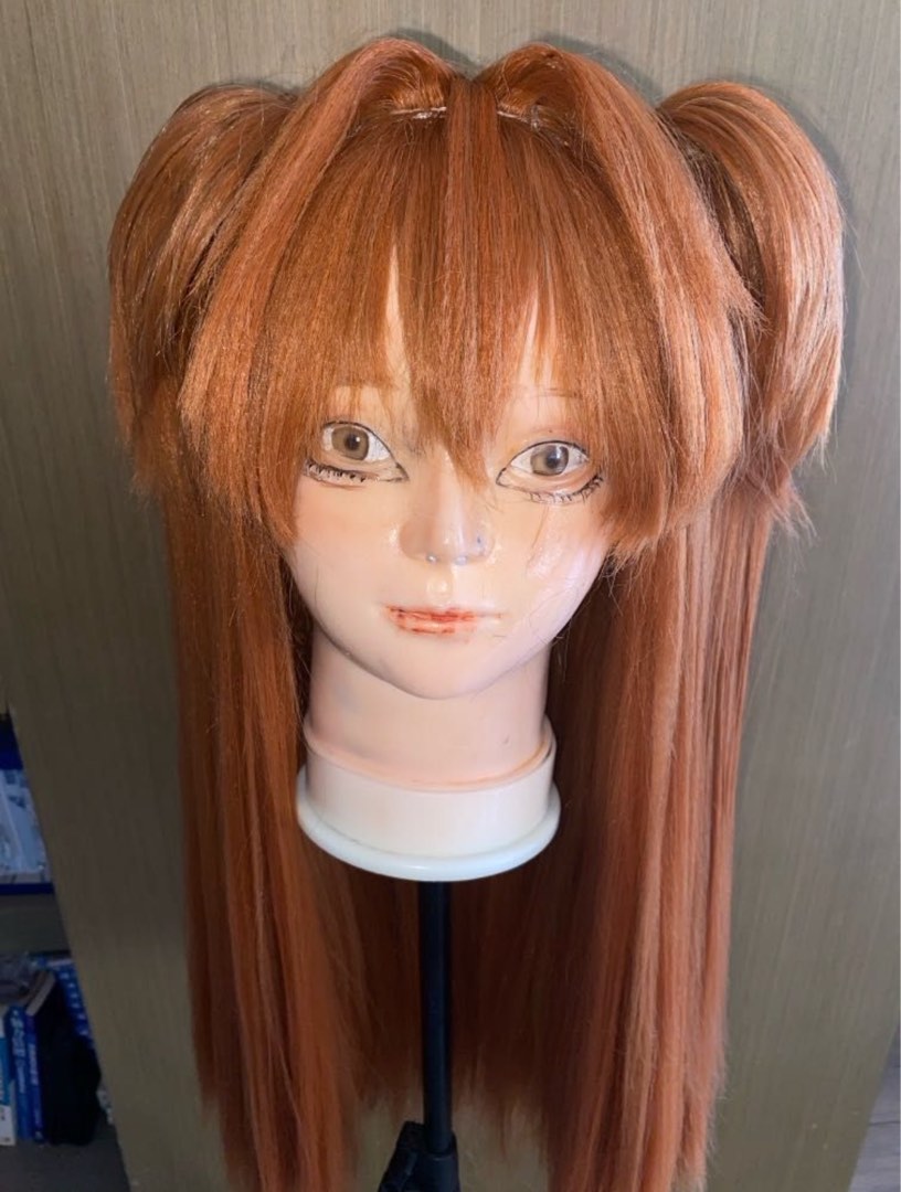 （急出）EVA cos 假髮＆ 卡西烏斯之槍 道具, 興趣及遊戲, 玩具 & 遊戲類 - Carousell