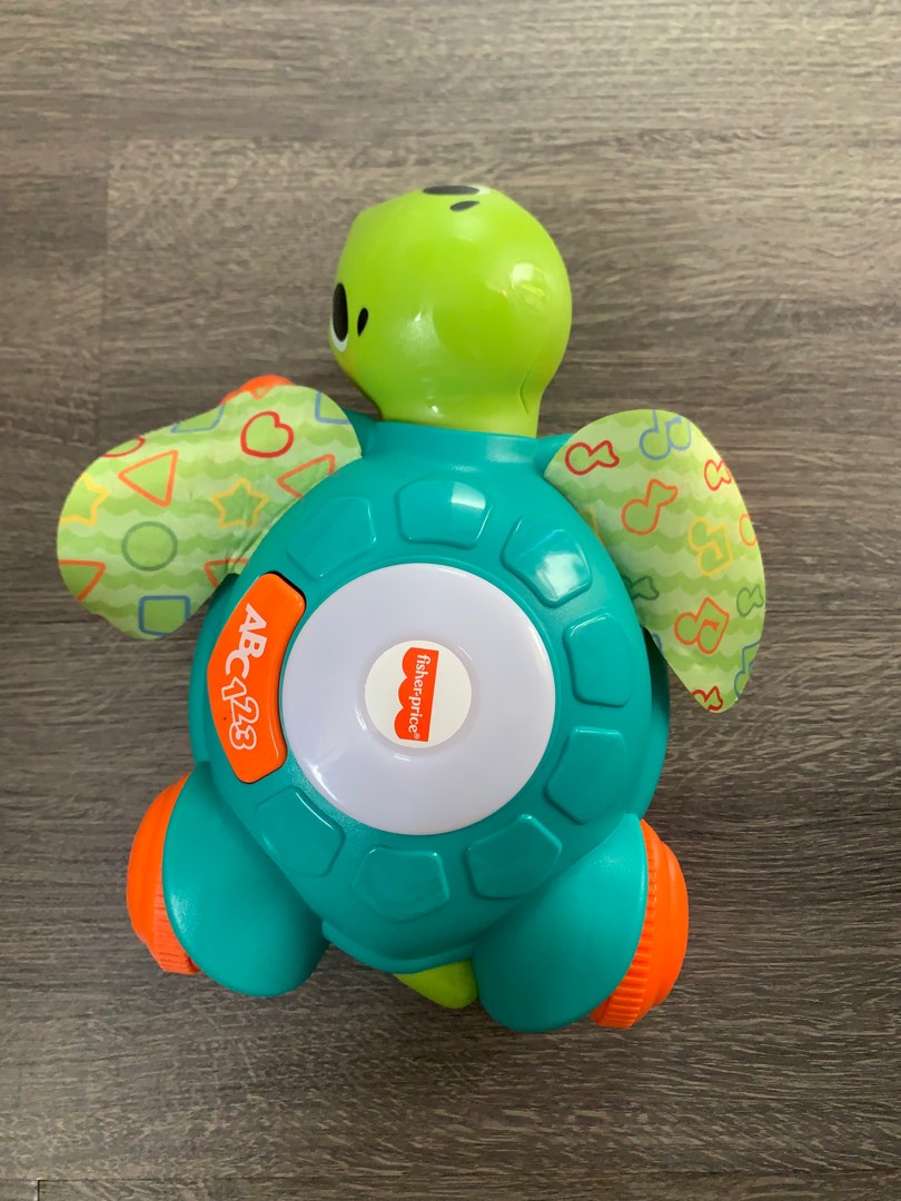 Fisher Price turtle connecting, Toys & Collectibles, Mainan di Carousell