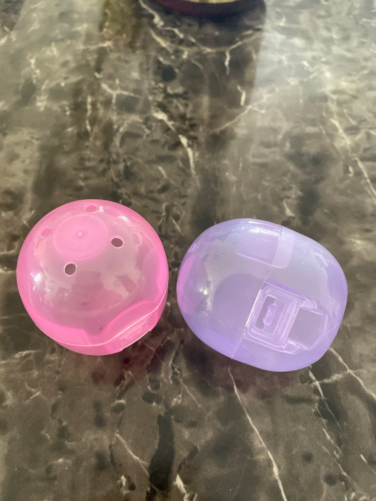 Purple Gacha toy capsule container , Hobbies & Toys, Stationery & Craft ...