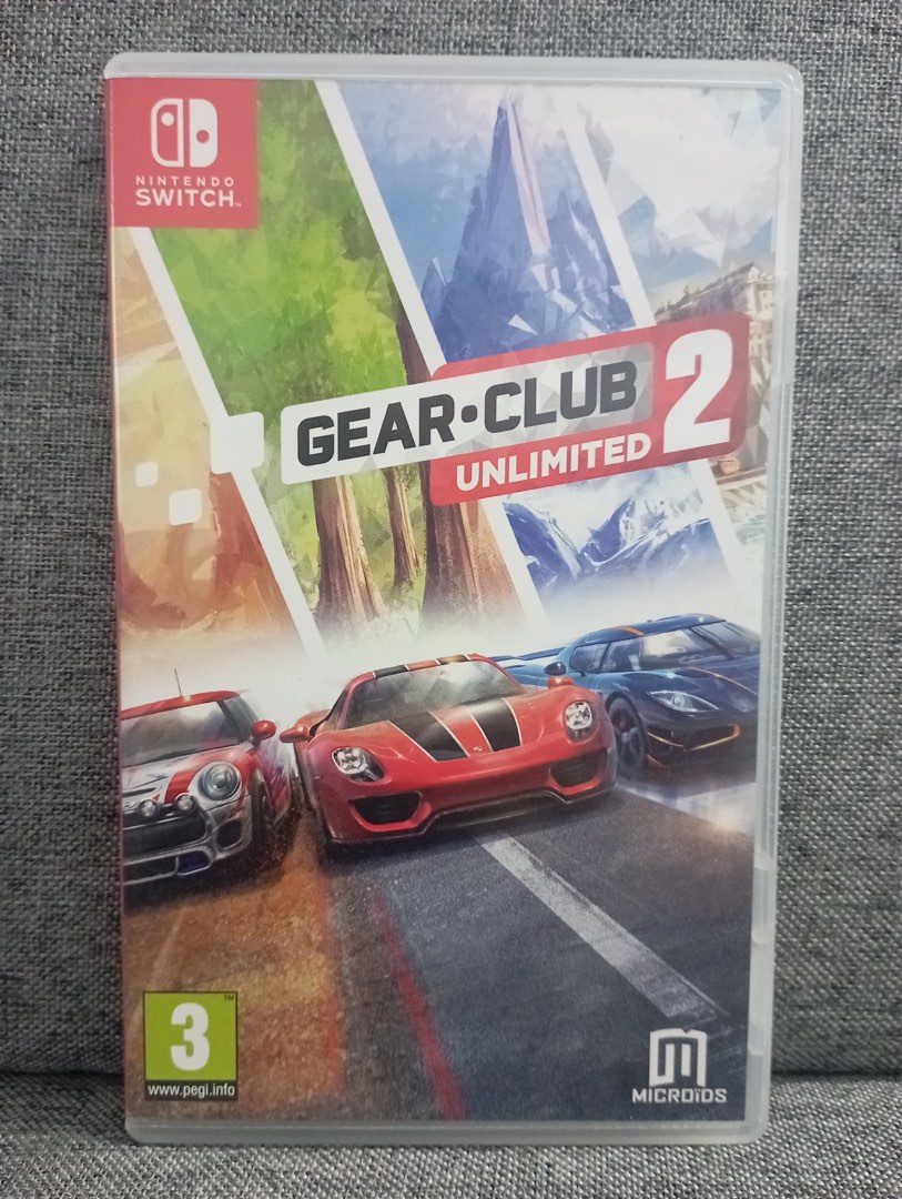 Gear Club Unlimited 2 (Nintendo Switch) (Used) (Physical), Video Gaming, Video Games, Nintendo ...