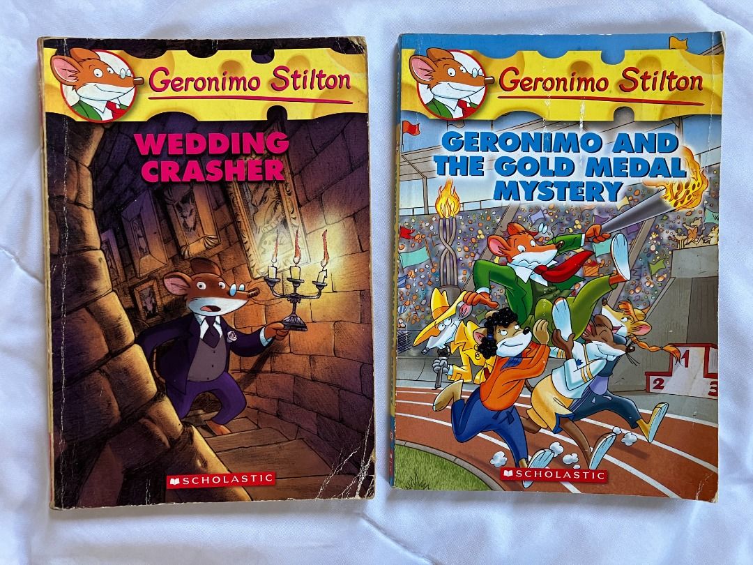 Geronimo Stilton Book Set [2 Books], Hobbies & Toys, Books & Magazines ...