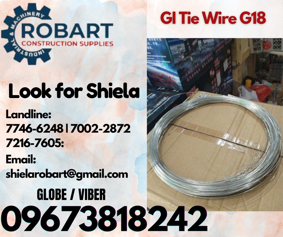 GI Tie Wire G18, Commercial & Industrial, Construction Tools ...