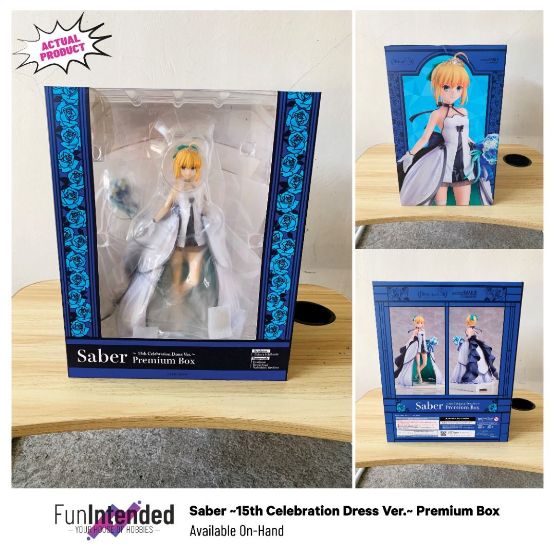 GSC 1/7 Saber, Rin Tohsaka, and Sakura Matou ~15th Celebration Dress ...