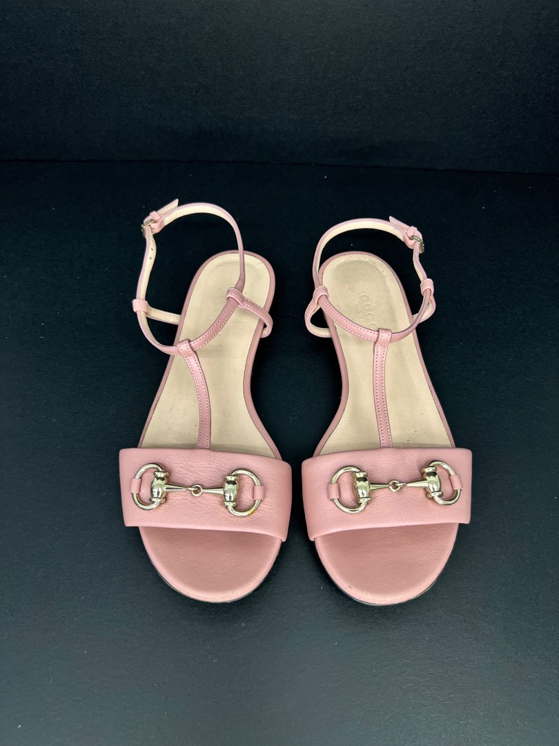 Gucci Horsebit Sandals, Luxury, Sneakers & Footwear on Carousell