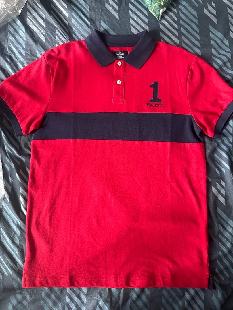 Hackett Number 1 Polo, Men's Fashion, Tops & Sets, Tshirts & Polo ...