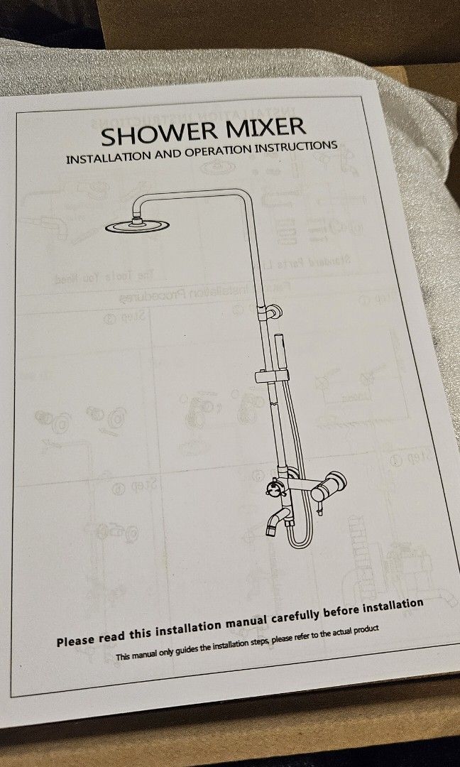 Hafele Shower Column, Furniture & Home Living, Bathroom & Kitchen ...