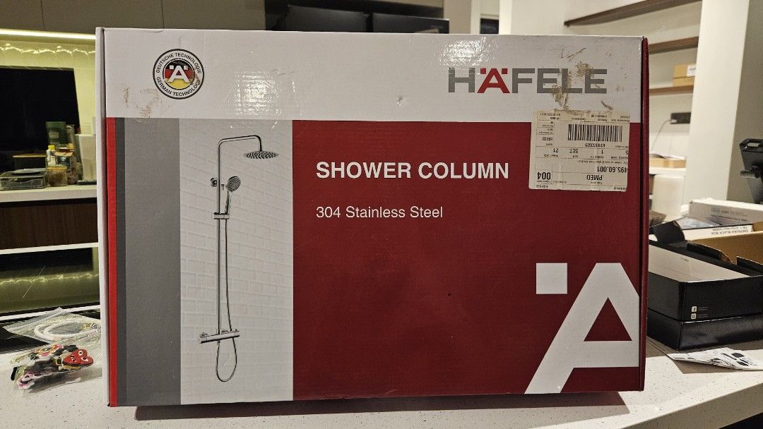 Hafele Shower Column, Furniture & Home Living, Bathroom & Kitchen ...