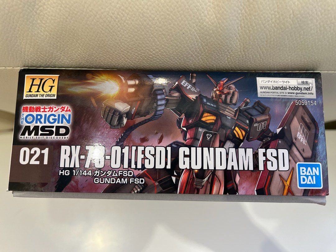 HG GTO 021 FSD Gundam RX-78-01 FSD 機動戰士模型 FSD 高達, 興趣及遊戲, 玩具 & 遊戲類 ...