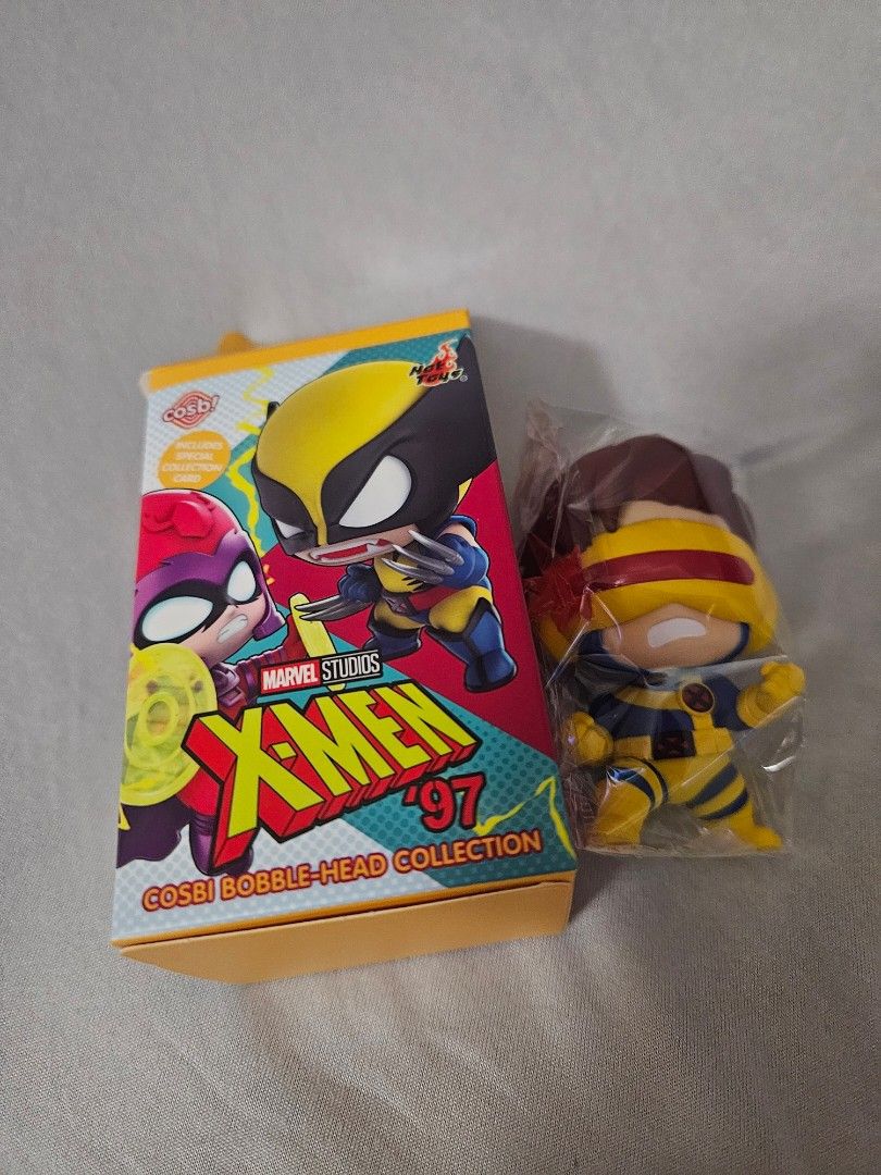 Hottoys Cosbi X-Men 97 - Cyclops 雷射眼, 興趣及遊戲, 玩具 & 遊戲類 - Carousell