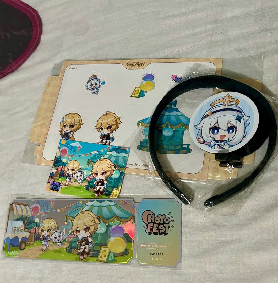 HoyoFest 2024 Booth Merch (Genshin & HSR), Hobbies & Toys, Toys & Games ...