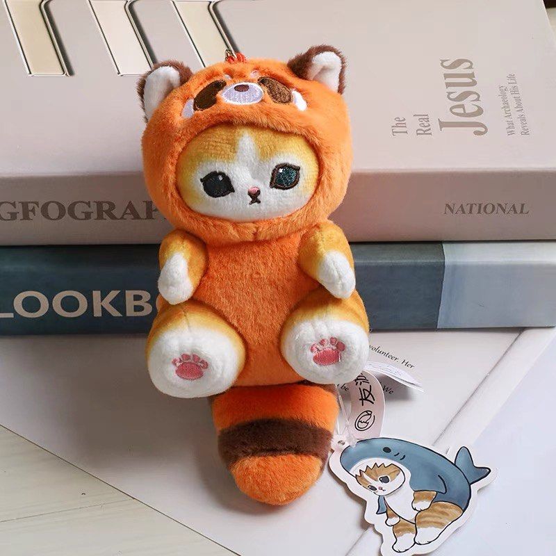 [INSTOCK] MOFUSAND ANIMAL SQUIRREL PANDA RACOON BEAVER PLUSHIE CUTE ...
