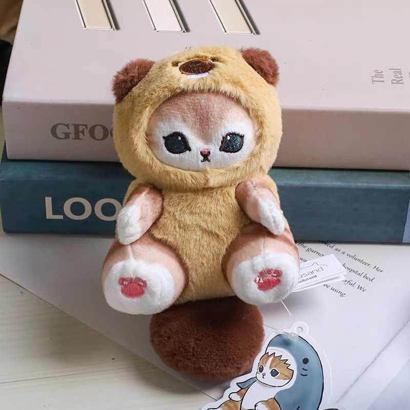 [INSTOCK] MOFUSAND ANIMAL SQUIRREL PANDA RACOON BEAVER PLUSHIE CUTE ...