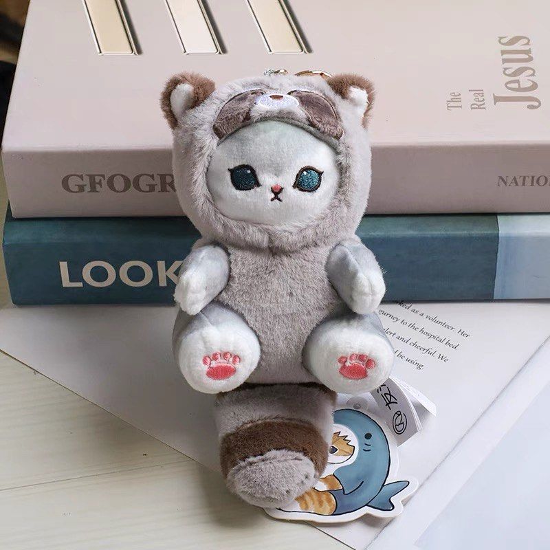 [INSTOCK] MOFUSAND ANIMAL SQUIRREL PANDA RACOON BEAVER PLUSHIE CUTE ...