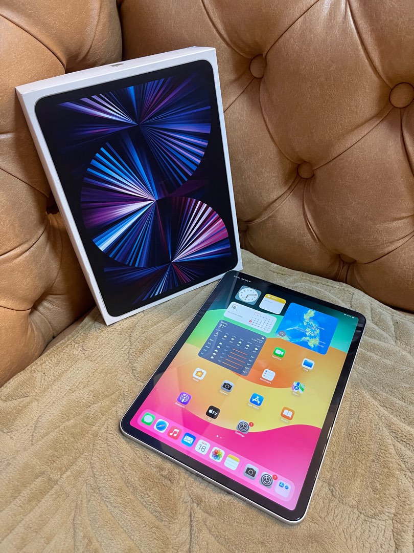 Ipad pro 11 inch 128gb m1 wifi complete, Mobile Phones & Gadgets ...