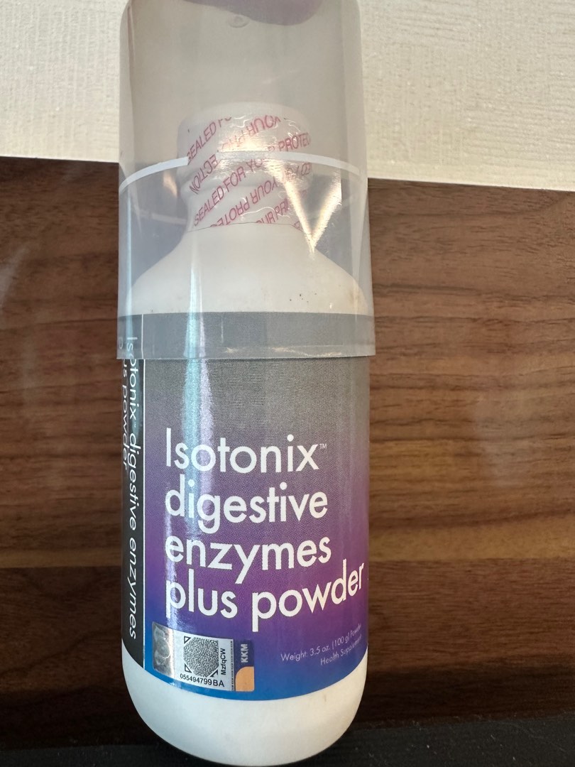 Isotonix Digestive Enzyme Plus Powder, Health & Nutrition, Health ...