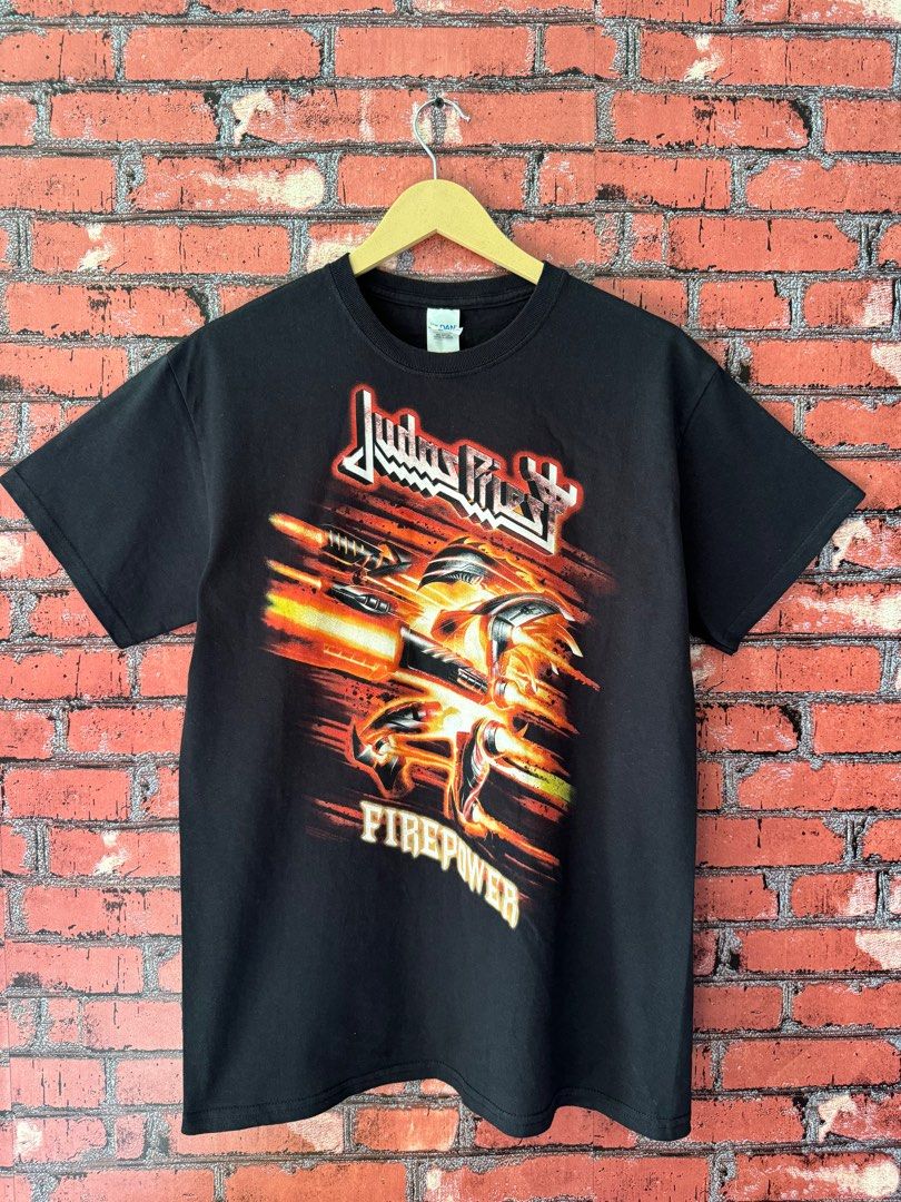 Judas Priest : Fire Power Tour, Men's Fashion, Tops & Sets, Tshirts ...