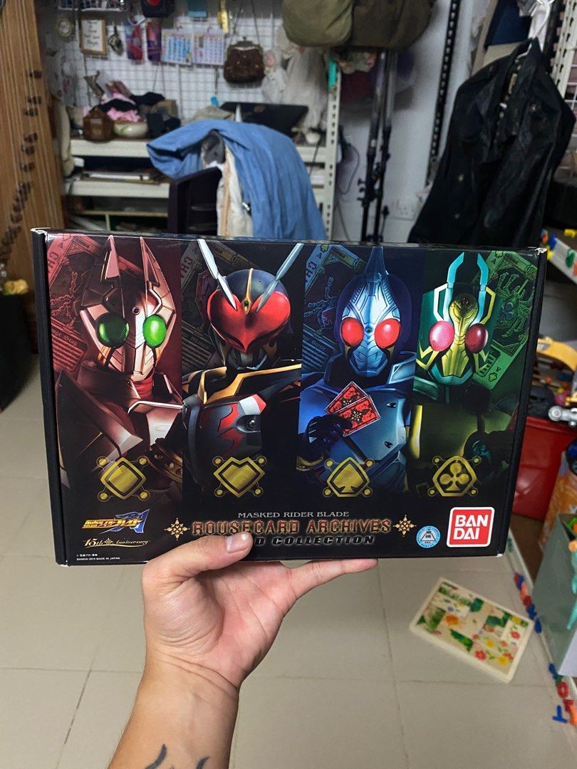 Kamen rider blade rouse card 15th anniversary, Hobbies & Toys, Toys ...