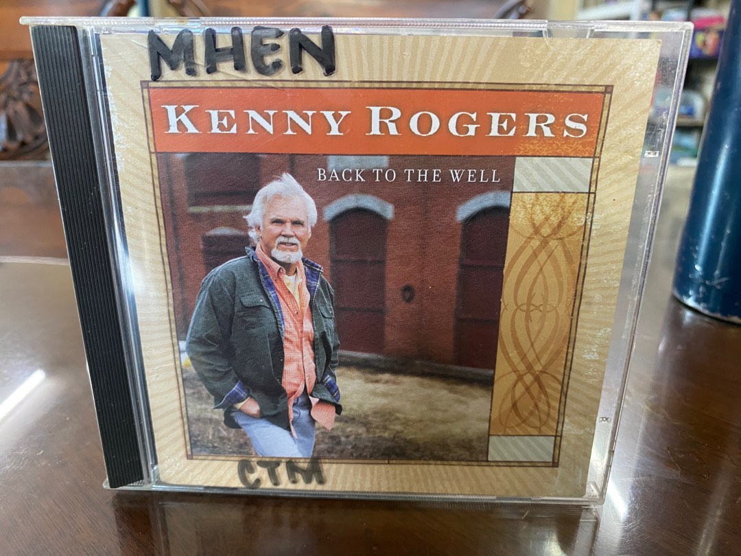 Kenny Rogers - Back To Well - Original Pop Folk Country Music Album CD ...
