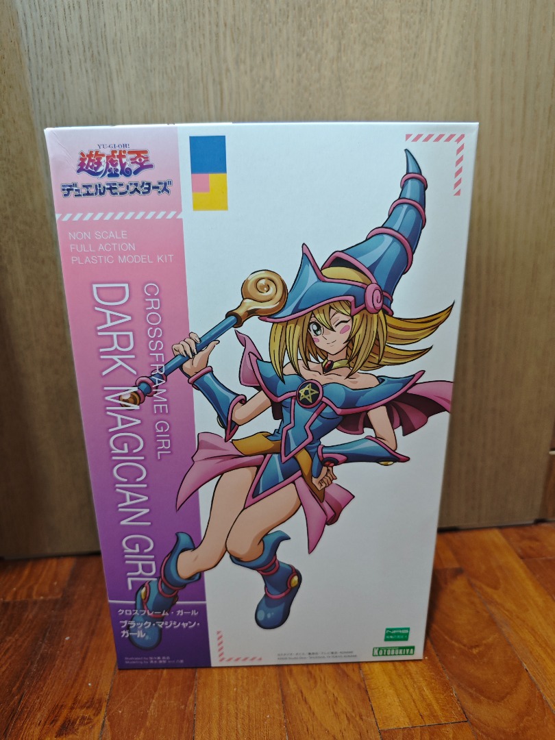 Kotobukiya Yugioh Yu-Gi-Oh Crossframe Dark Magician Girl Model Kit ...