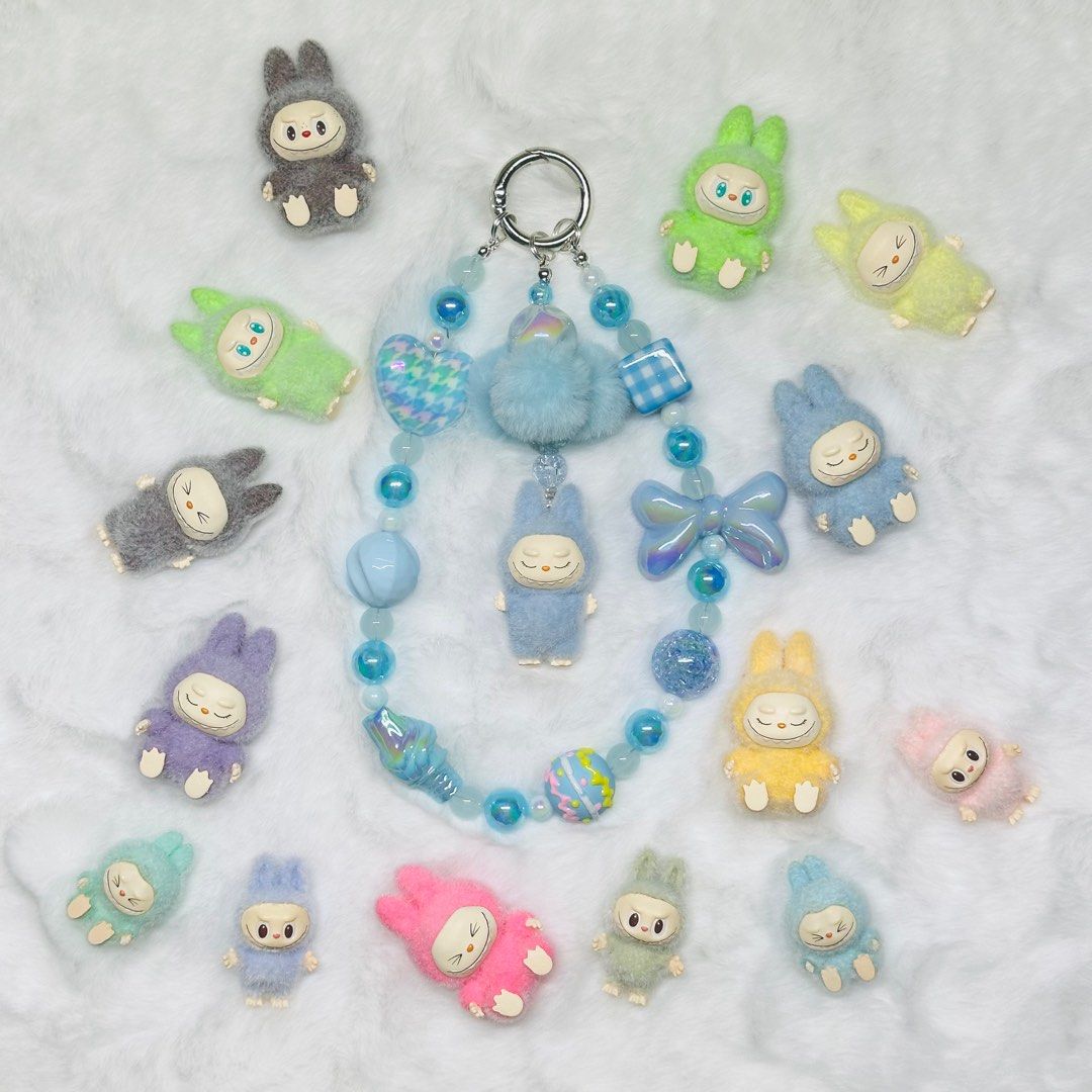 Labubu Phone Straps, Hobbies & Toys, Stationery & Craft, Handmade Craft ...