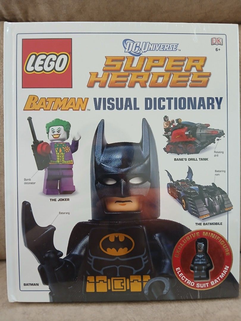 Lego DC universe SuperHeroes Batman Visual Dictionary Encyclopedia ...