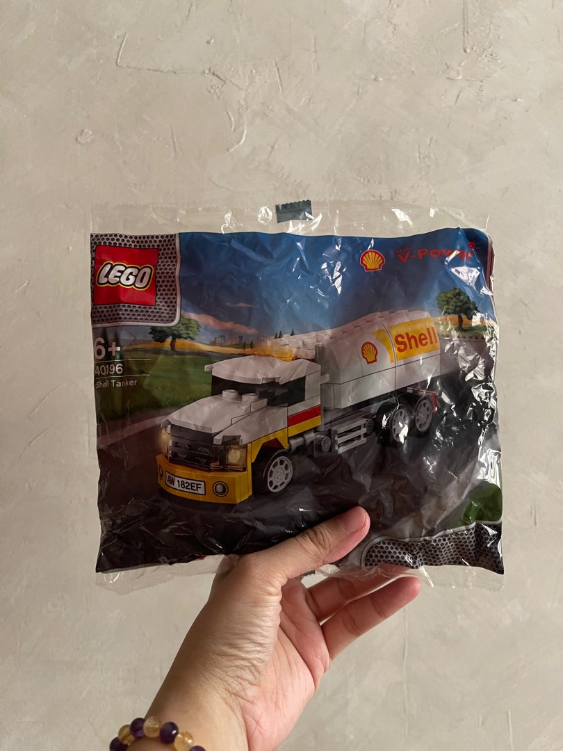 LEGO Shell Tanker 40196 Polybag, Hobbies & Toys, Toys & Games on Carousell