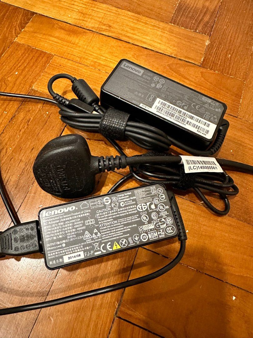Lenovo laptop adapters, Computers & Tech, Parts & Accessories, Cables ...