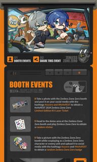 Hoyofest 2024 ZZZ ticket, Hobbies & Toys, Memorabilia & Collectibles ...