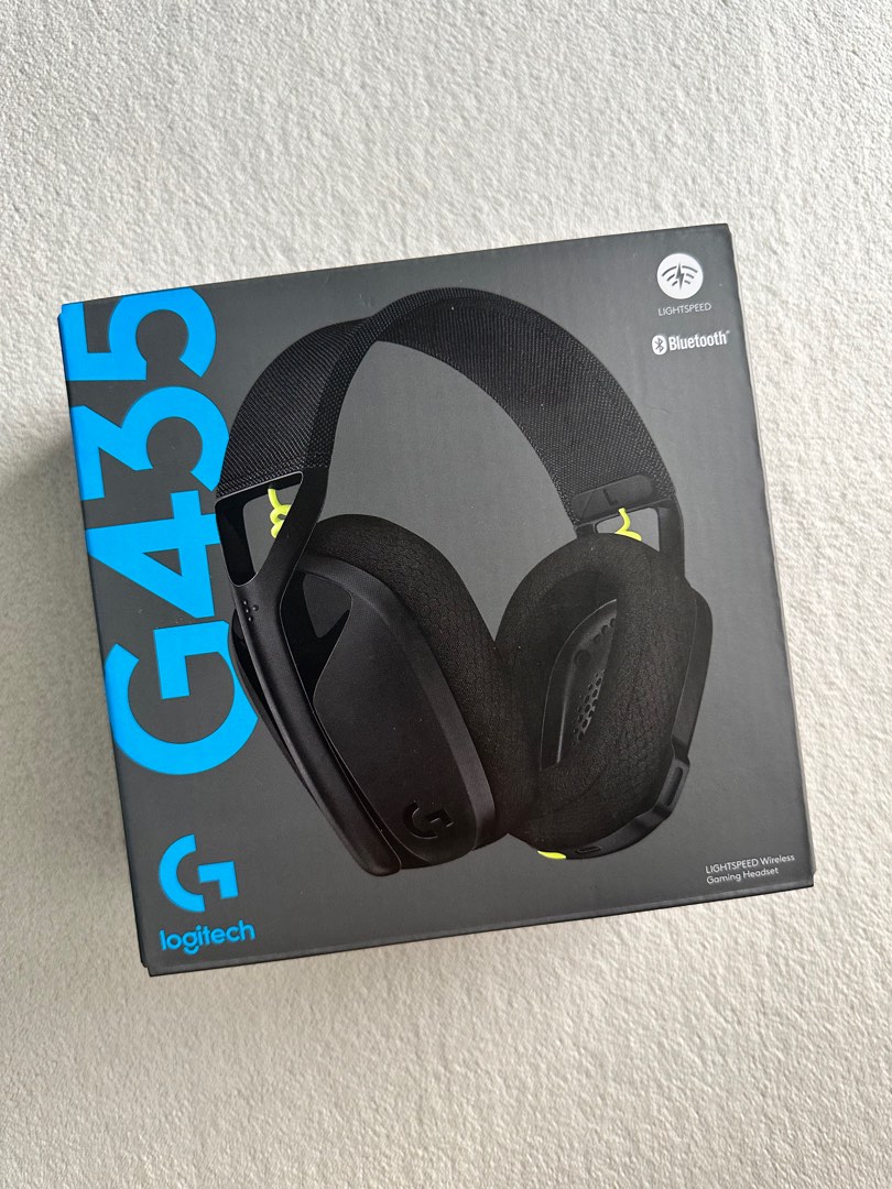 LOGITECH G435 Lightspeed Wireless Gaming Headset, Audio, Headphones ...