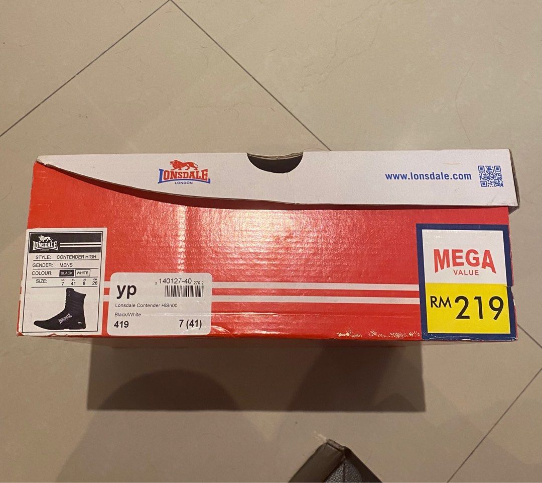 Lonsdale Contender Boots, Men's Fashion, Footwear, Boots on Carousell