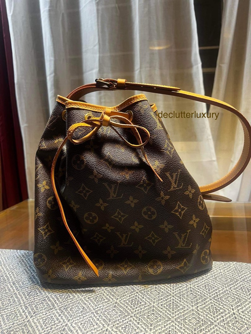 Authentic Louis Vuitton Noe Bucket Bag, Luxury, Bags & Wallets on Carousell