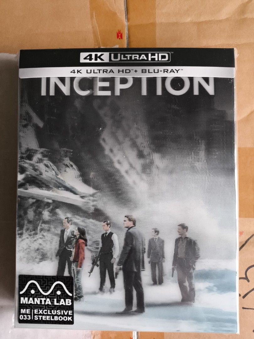 Manta Lab Inception 4K 鐵盒 單幻版, 興趣及遊戲, 音樂、樂器 & 配件, 音樂與媒體 - CD 及 DVD - Carousell
