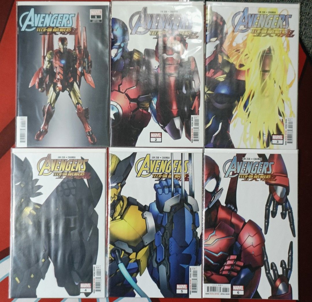 Marvel Comics Avengers Tech- on Avengers, Hobbies & Toys, Books ...