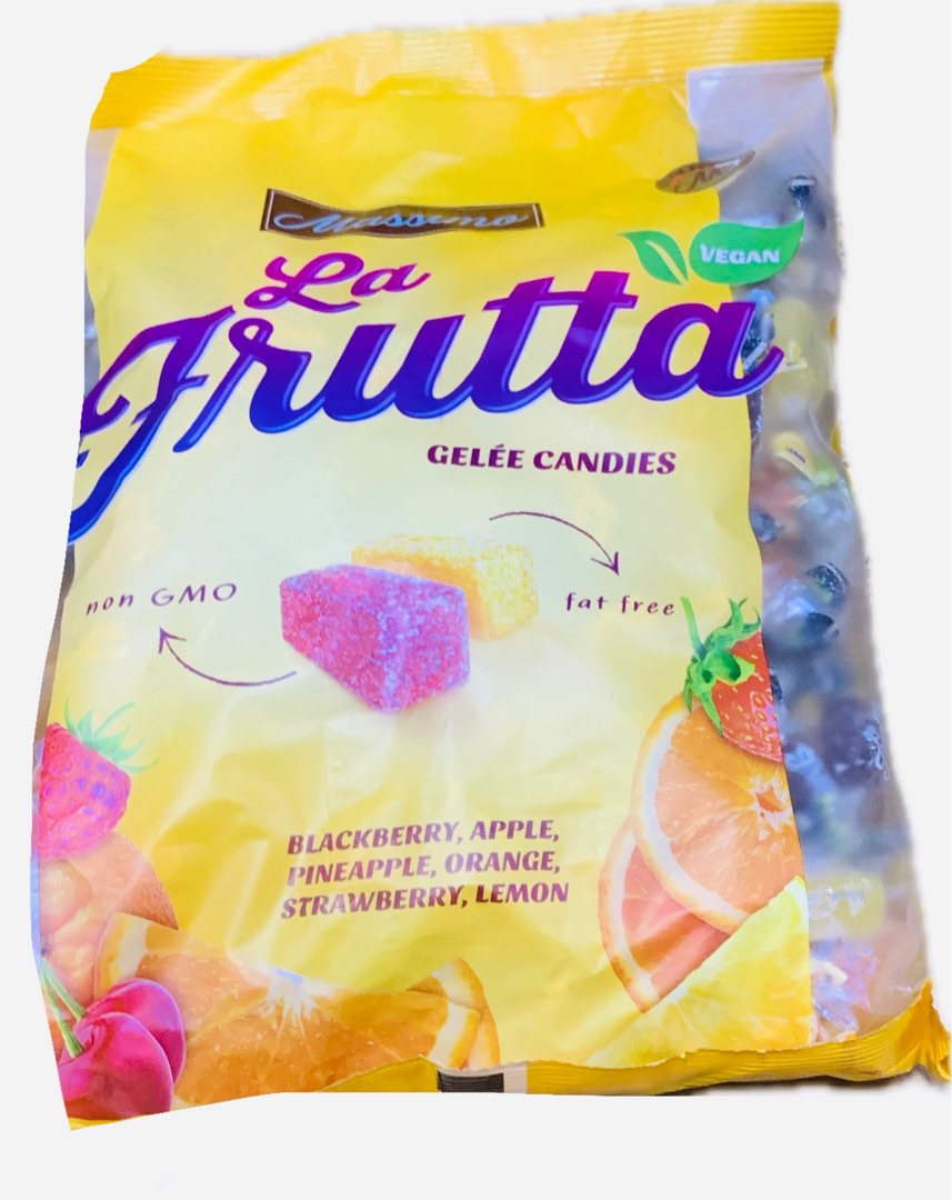 Massimo La Frutta Gelee Candies 1kg Massimo La Frutta Toffee Candies With Filling 1kg Food