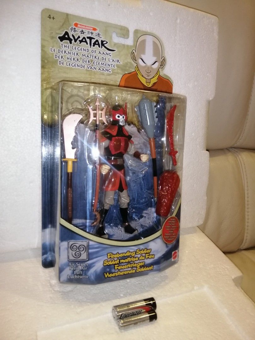 Mattel Avatar Last Airbenders Firebending Soldier (MISB) Legend of Aang ...
