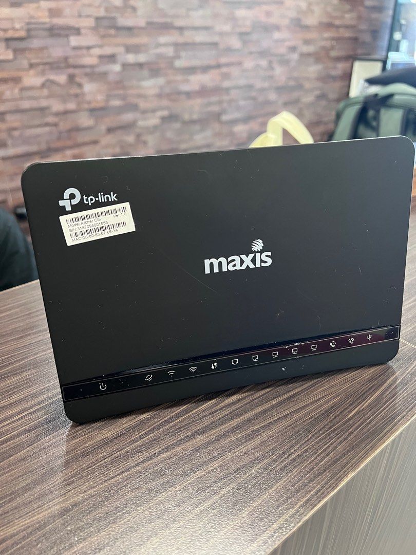Maxis TPlink Archer C5v Router, Computers & Tech, Parts & Accessories ...