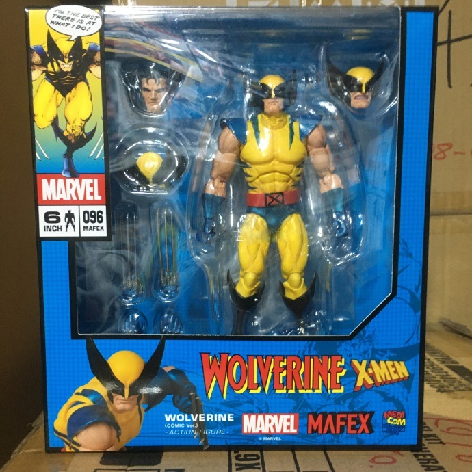 Medicom Mafex No.096 WOLVERINE X-MEN Marvel Comic Ver. Toy Action Figure, Hobbies & Toys, Toys ...