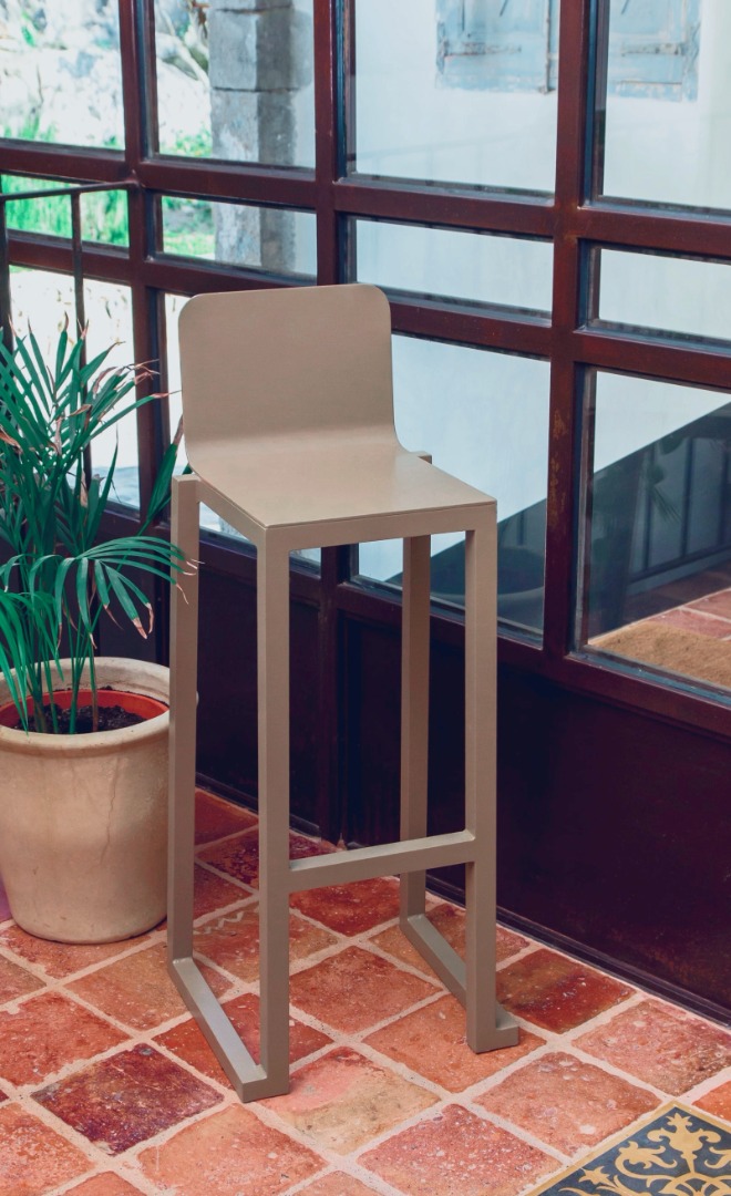 Metal High stool chair - to clear fast, Furniture & Home Living ...