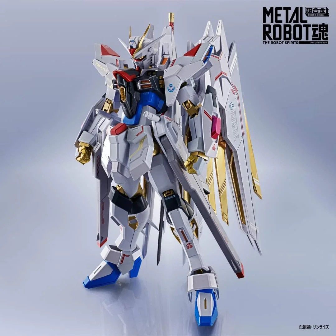 Metal robot spirit Gundam seed freedom - mighty strike freedom ...