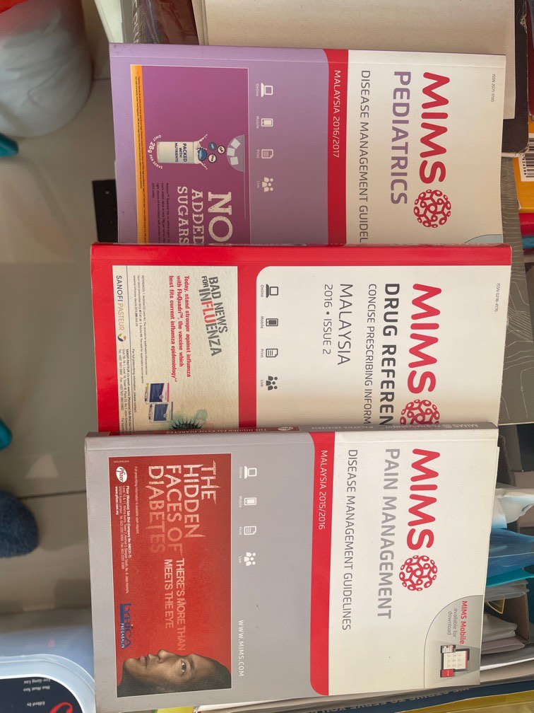 MIMS, Hobbies & Toys, Books & Magazines, Textbooks on Carousell