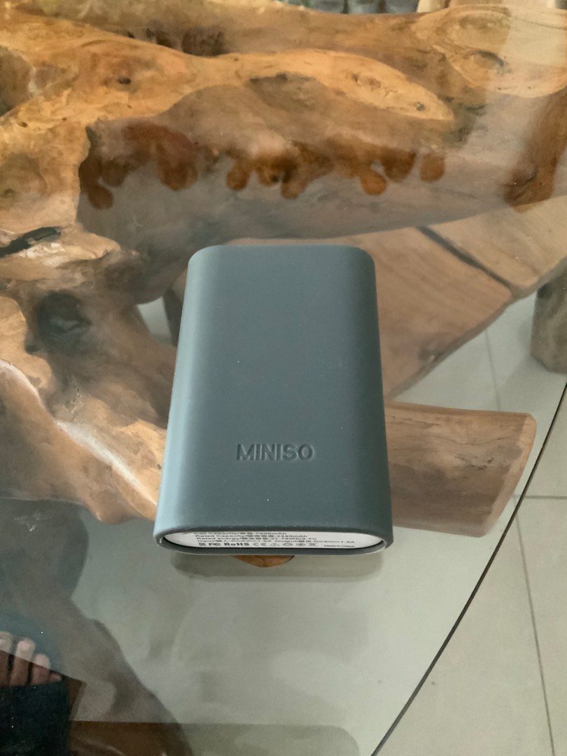 miniso power bank 7500 mAh, Mobile Phones & Gadgets, Mobile & Gadget ...