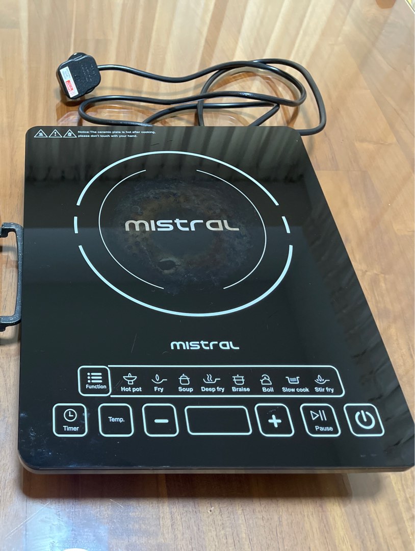 Mistral Induction Cooker, Furniture & Home Living, Kitchenware ...