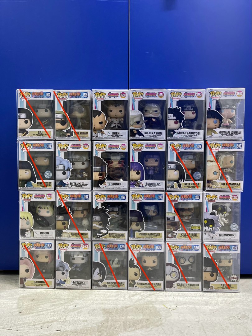Naruto Funko Pop Clearance, Hobbies & Toys, Toys & Games on Carousell