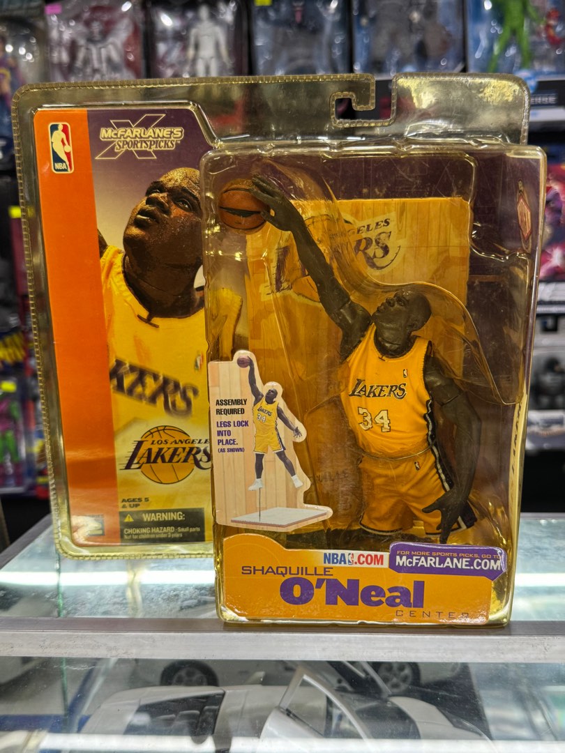 NBA McFarlane Shaquille O'neal, Hobbies & Toys, Toys & Games on Carousell