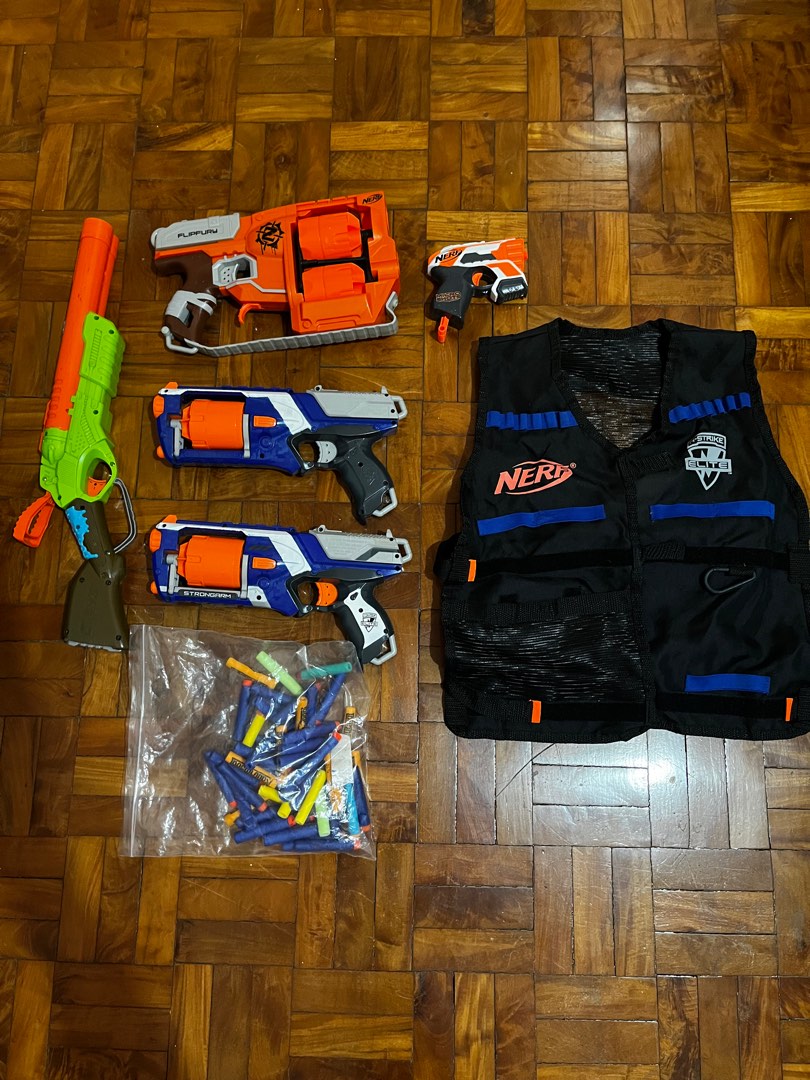 Nerf guns + X-Shot Bundle, Hobbies & Toys, Toys & Games on Carousell