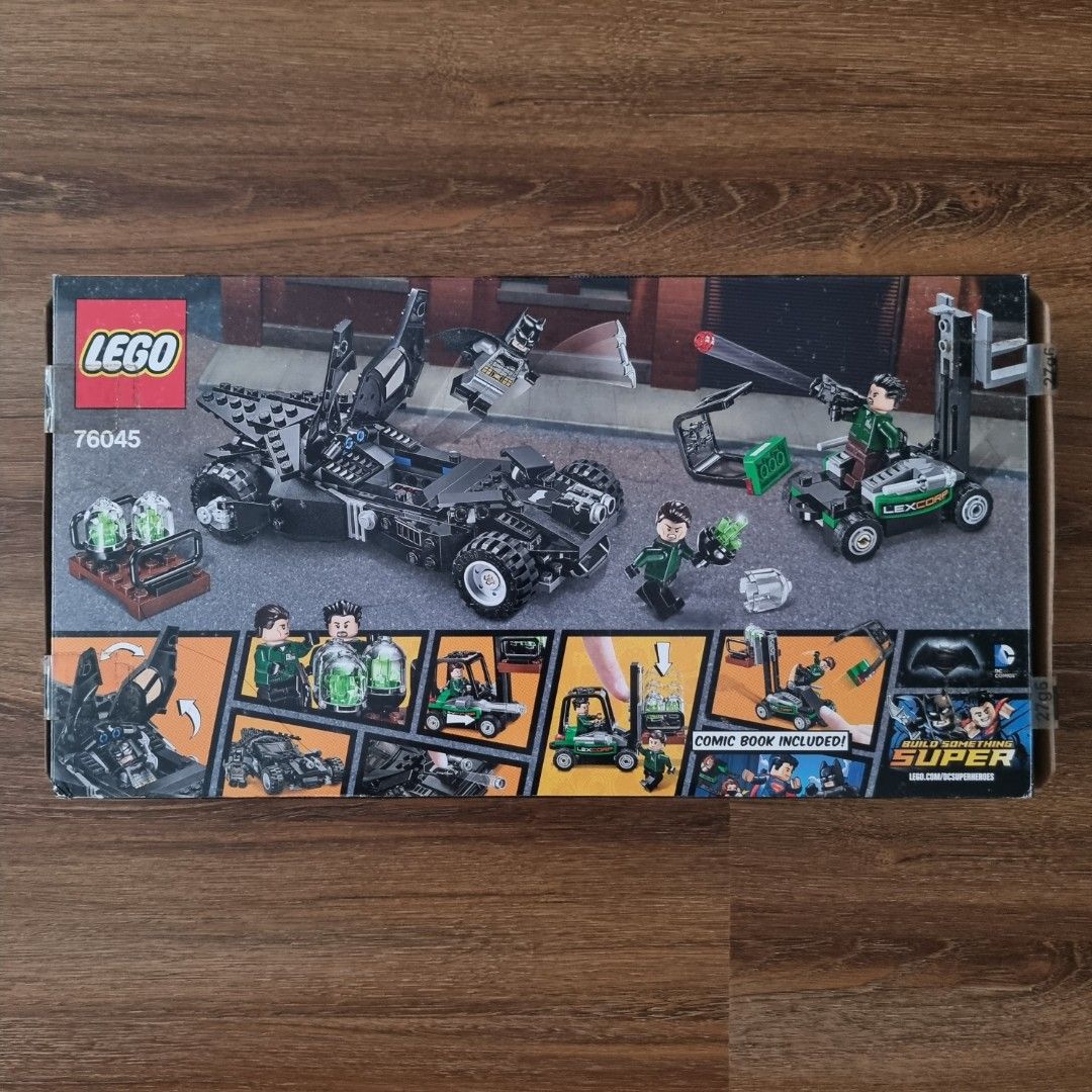 [NEW RARE] LEGO 76045 Kryptonite Interception Batman and LexCorp ...