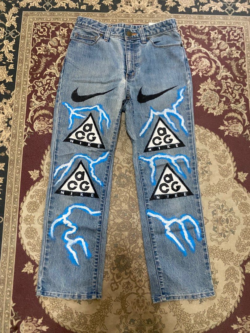 Nike ACG Jeans, Men's Fashion, Bottoms, Jeans on Carousell