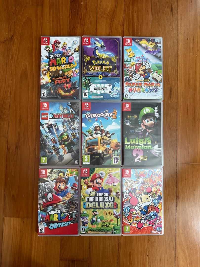 Nintendo Switch game Super Mario 3D World + Bowser’s Fury / Pokémon ...